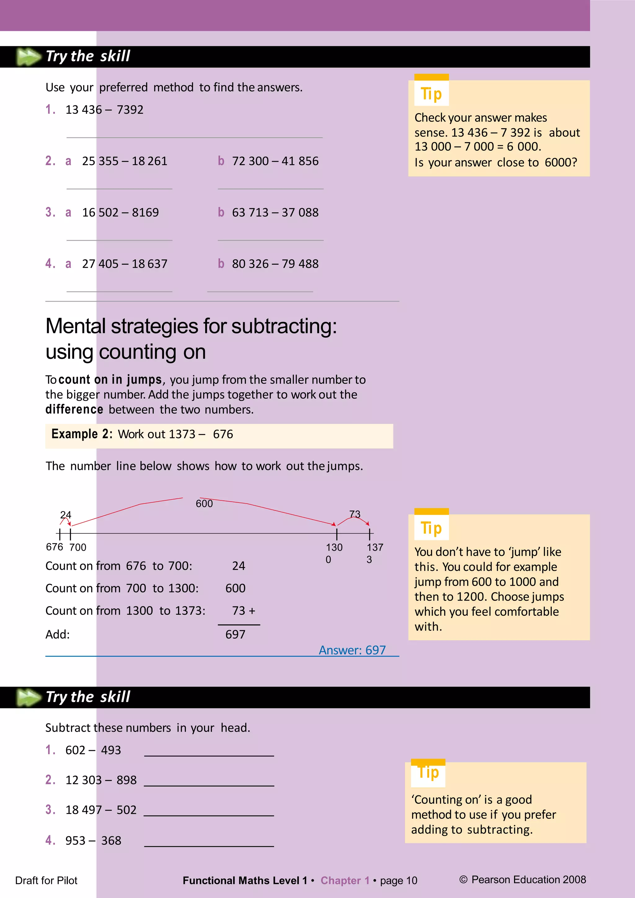 Maths level 1 chapter 1 learner materials | PPTX