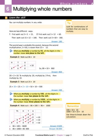 Maths level 1 chapter 1 learner materials | PPTX