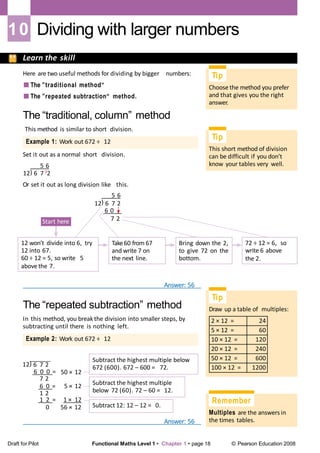 Maths level 1 chapter 1 learner materials | PPTX