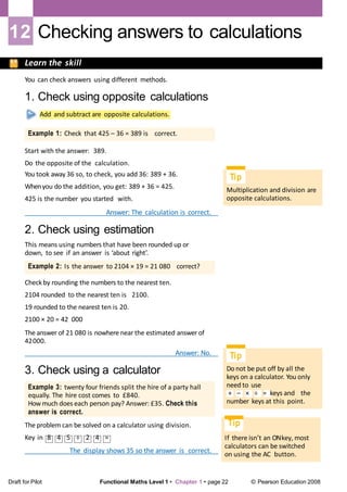 Maths level 1 chapter 1 learner materials | PPTX
