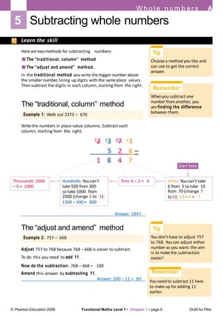 Maths level 1 chapter 1 learner materials | PPTX
