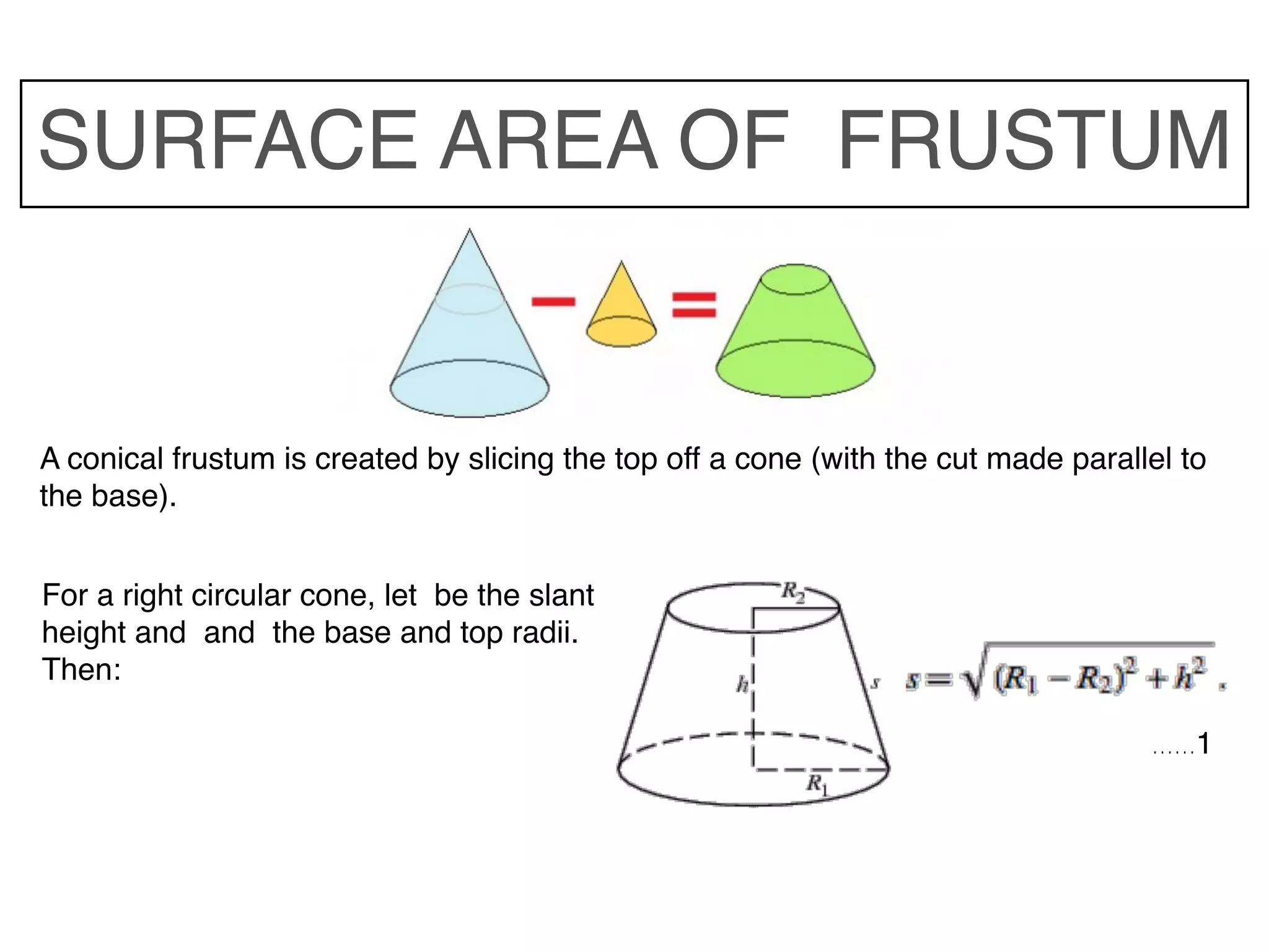 Math slide area and volume | PDF