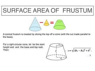 Math slide area and volume | PDF