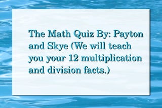 Math slide show | ODP