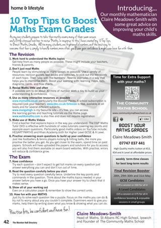 Maths Blog May | PDF