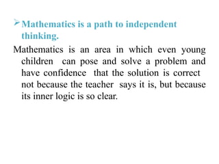 mathematics: meaning, definition, nature scope nature pptx | PPTX
