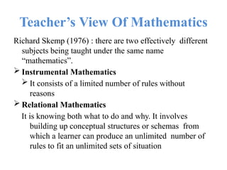 mathematics: meaning, definition, nature scope nature pptx | PPT