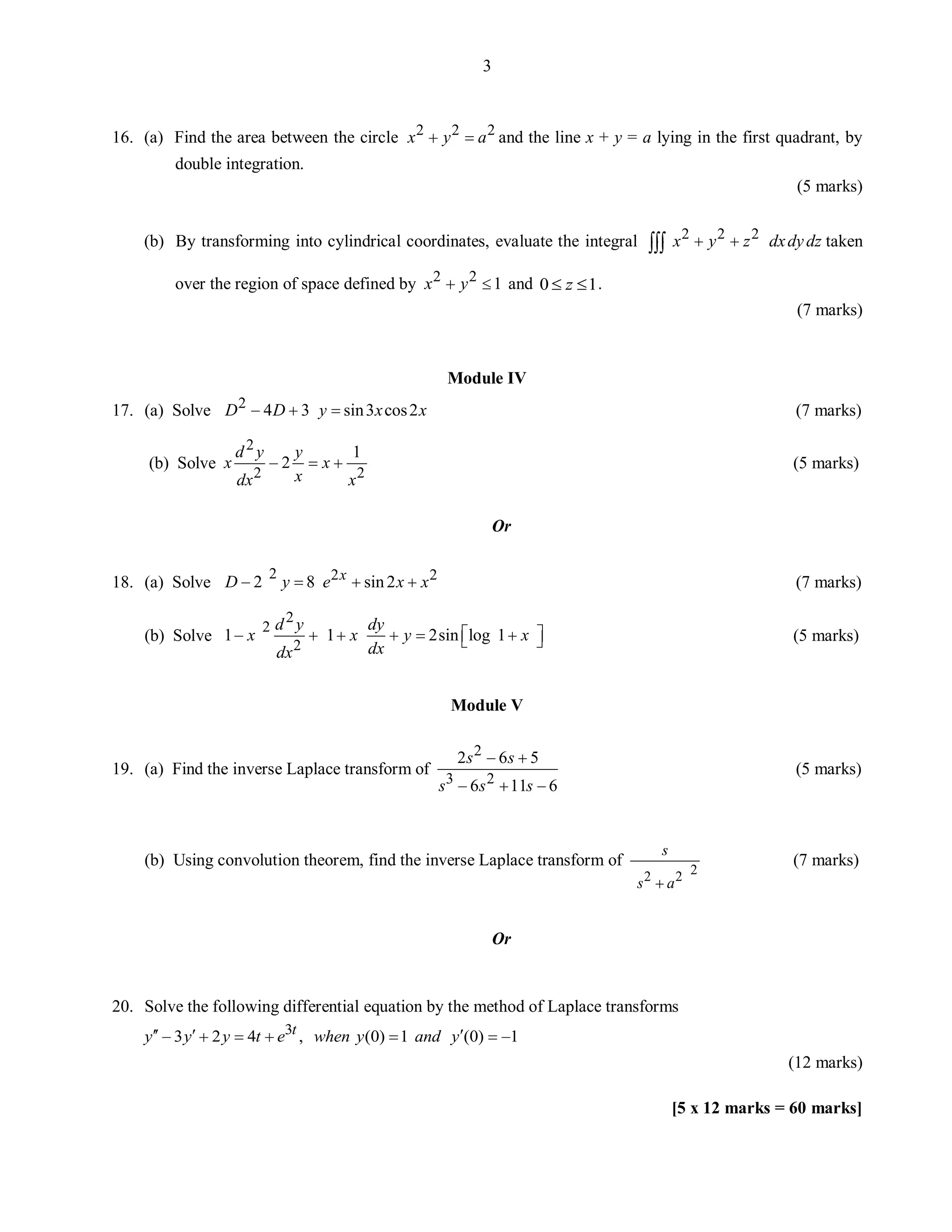 Maths model%20 qp | PDF