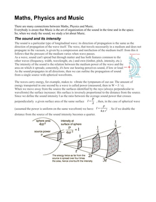 Maths, music & dance | PDF