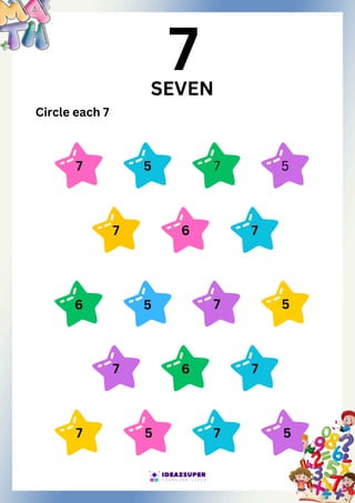 Maths My Numbers (1-20) Free Preschool Worksheets for Number ...