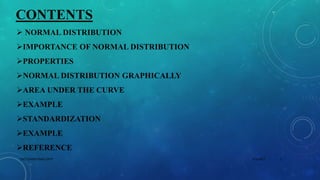 normal distribution | PPT