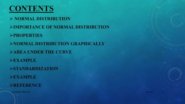 normal distribution | PPT