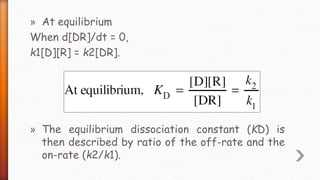 Maths of receptor | PDF