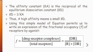 Maths of receptor | PDF