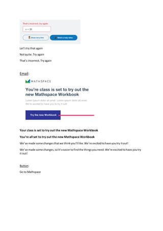 Mathspace microcopy | DOCX