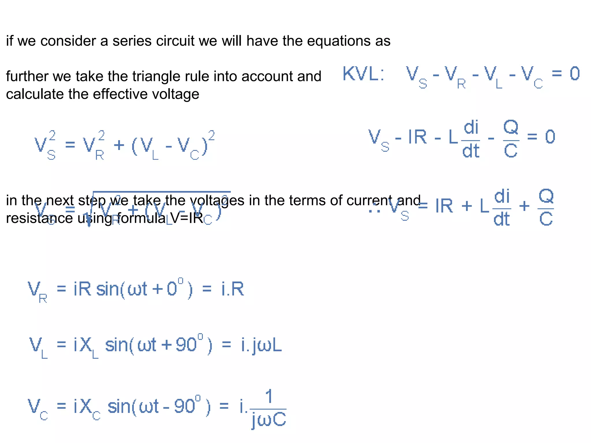 lcr circuit implementation using matlab | PPT
