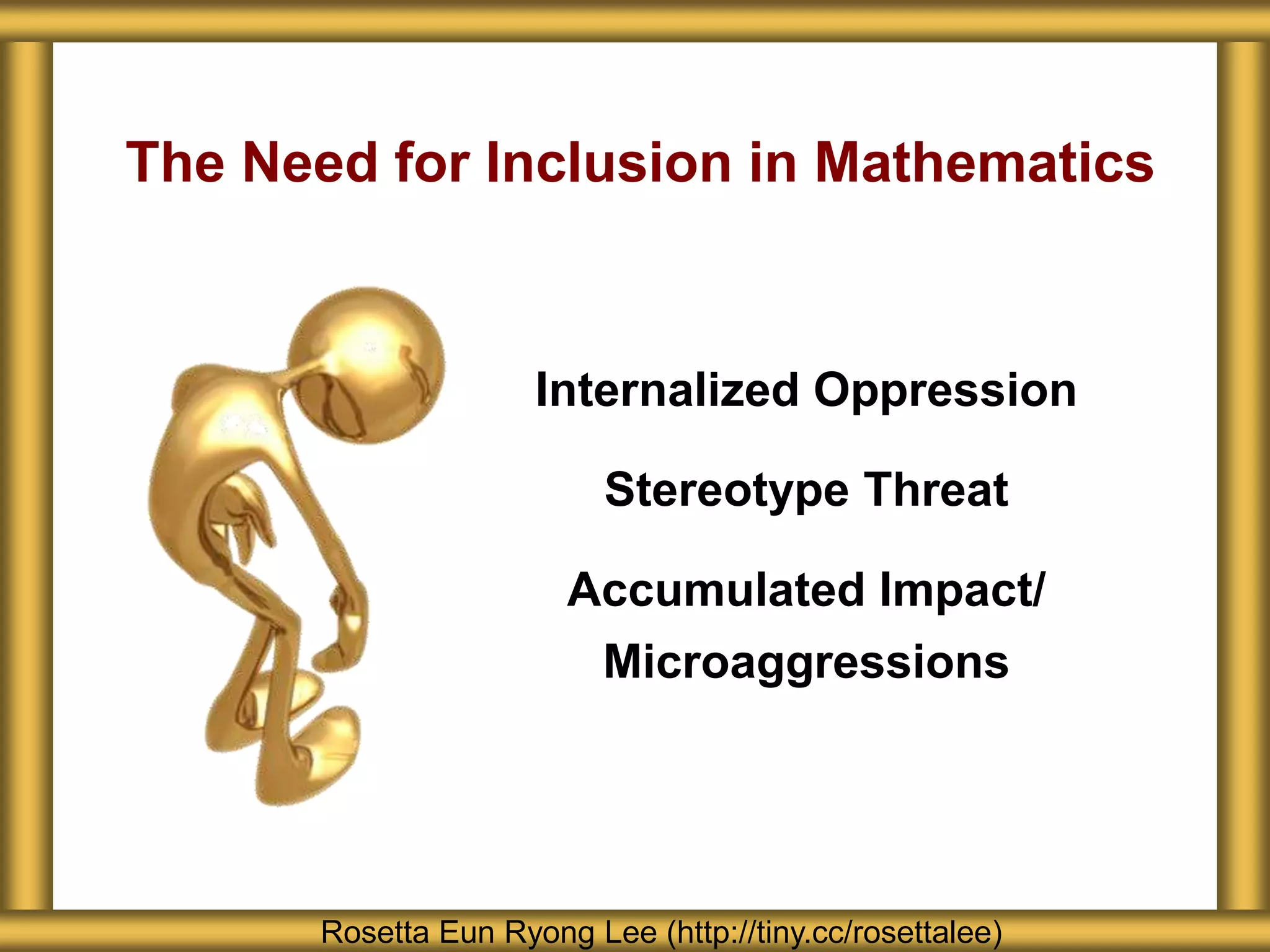 PSCTM Inclusion in the Math Classroom | PPTX