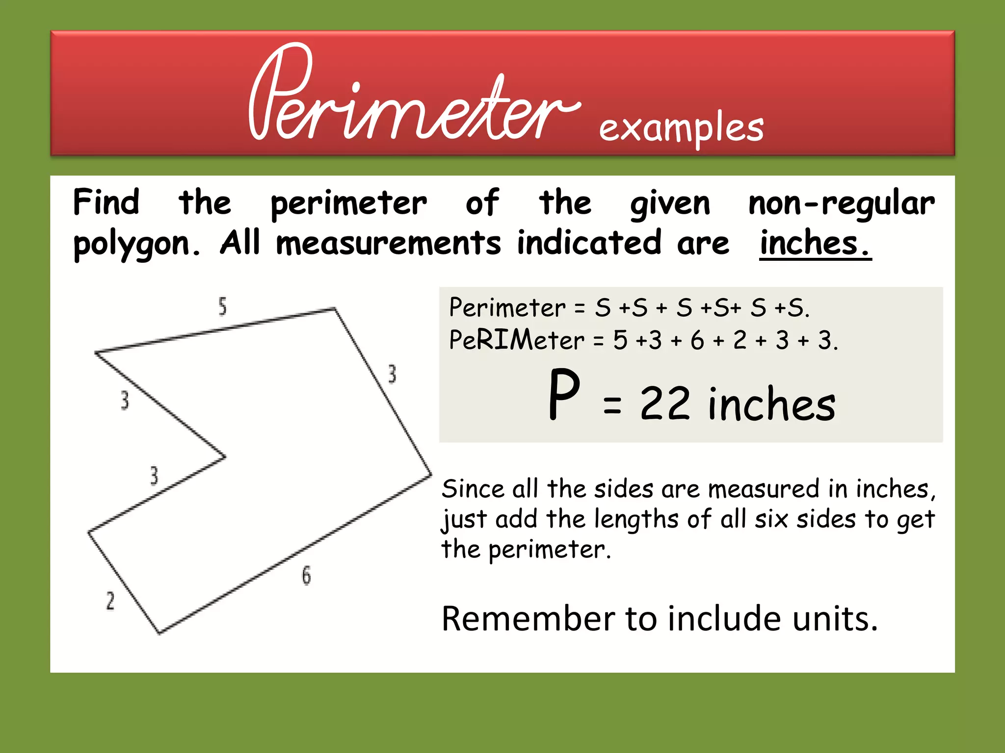 Perimeter and Area of Polygons | PDF