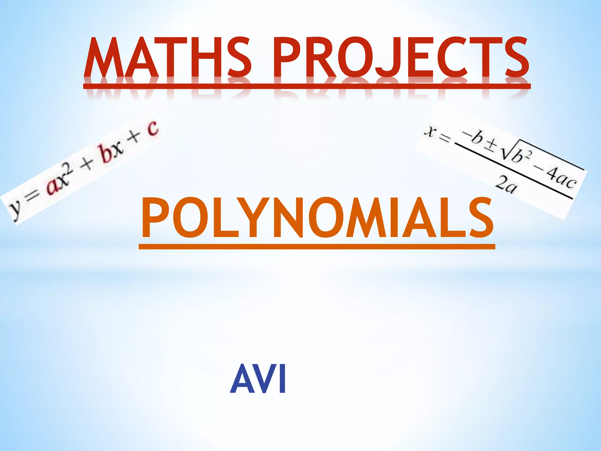 Maths polynomials | PPTX
