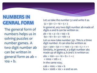playing with numbers class 8 | PPTX