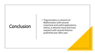 Class 10 Ch- introduction to trigonometrey | PPTX