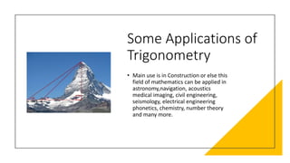Class 10 Ch- introduction to trigonometrey | PPTX