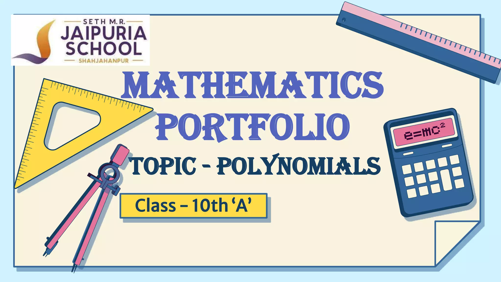 Maths portfolio manvi | PPTX