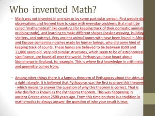 Maths poster | PPTX | Physics | Science