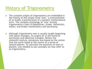 Trignometry | PPTX