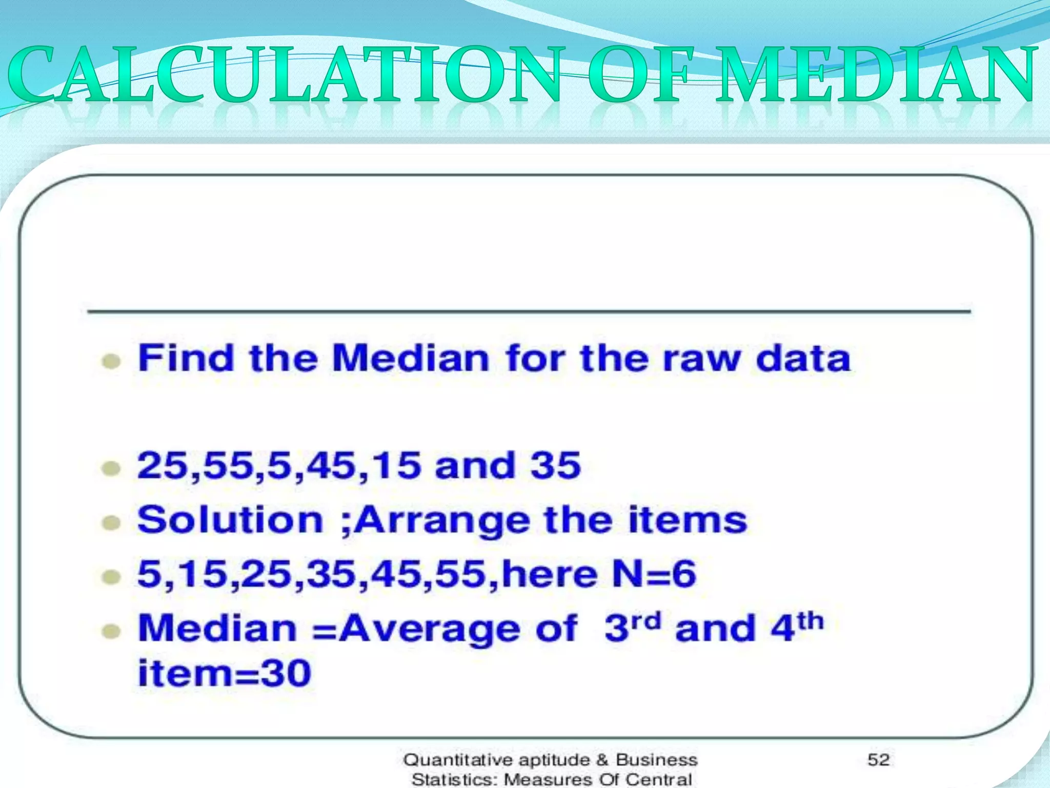 Measures Of Central Tendency And Measures Of Dispersion Pptx