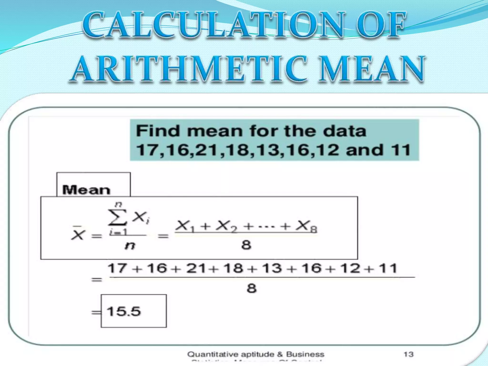 Measures Of Central Tendency And Measures Of Dispersion Pptx