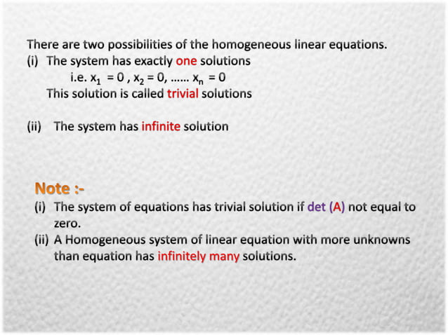linear equations | PPT