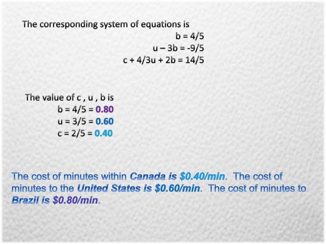 linear equations | PPT