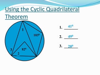 Cyclic Quadrilateral | PPTX