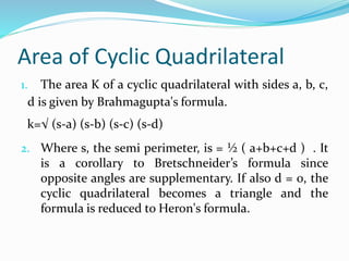 Cyclic Quadrilateral | PPTX