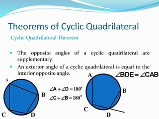 Cyclic Quadrilateral | PPTX