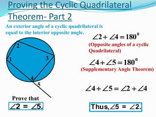 Cyclic Quadrilateral | PPT