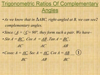 Introduction To Trigonometry | PPTX
