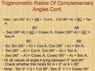 Introduction To Trigonometry | PPTX