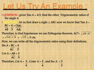 Introduction To Trigonometry | PPTX