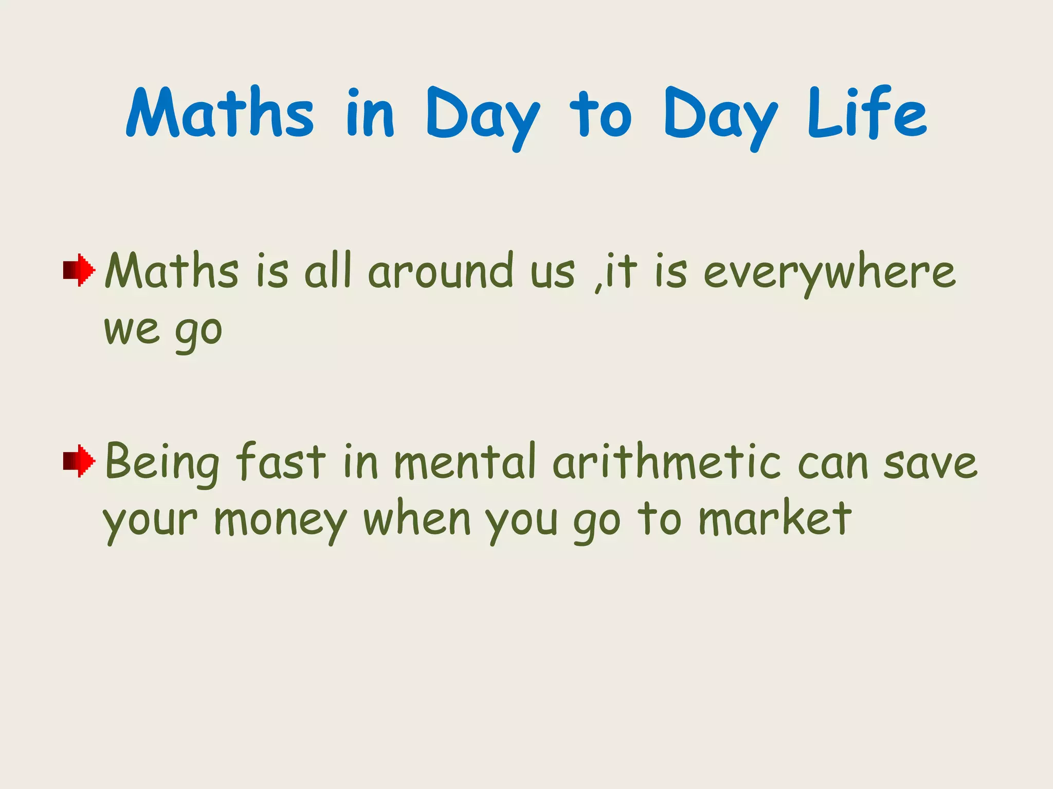 Maths ppt | PPTX