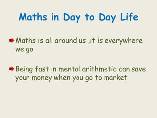 Maths ppt | PPTX