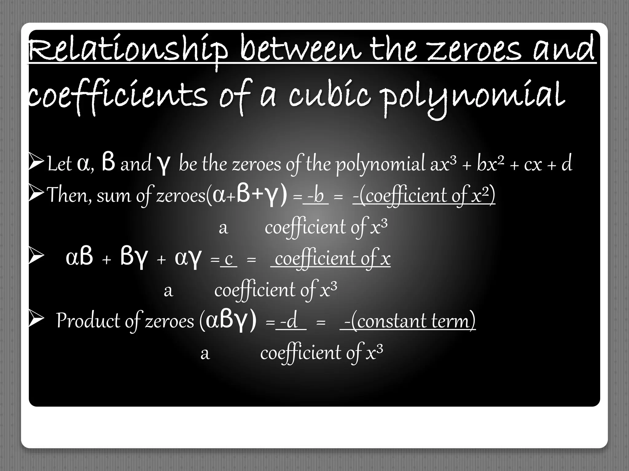 About Polynomials by Shashank Bandre Class 10th CBSE | PPTX
