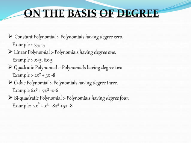 About Polynomials by Shashank Bandre Class 10th CBSE | PPTX