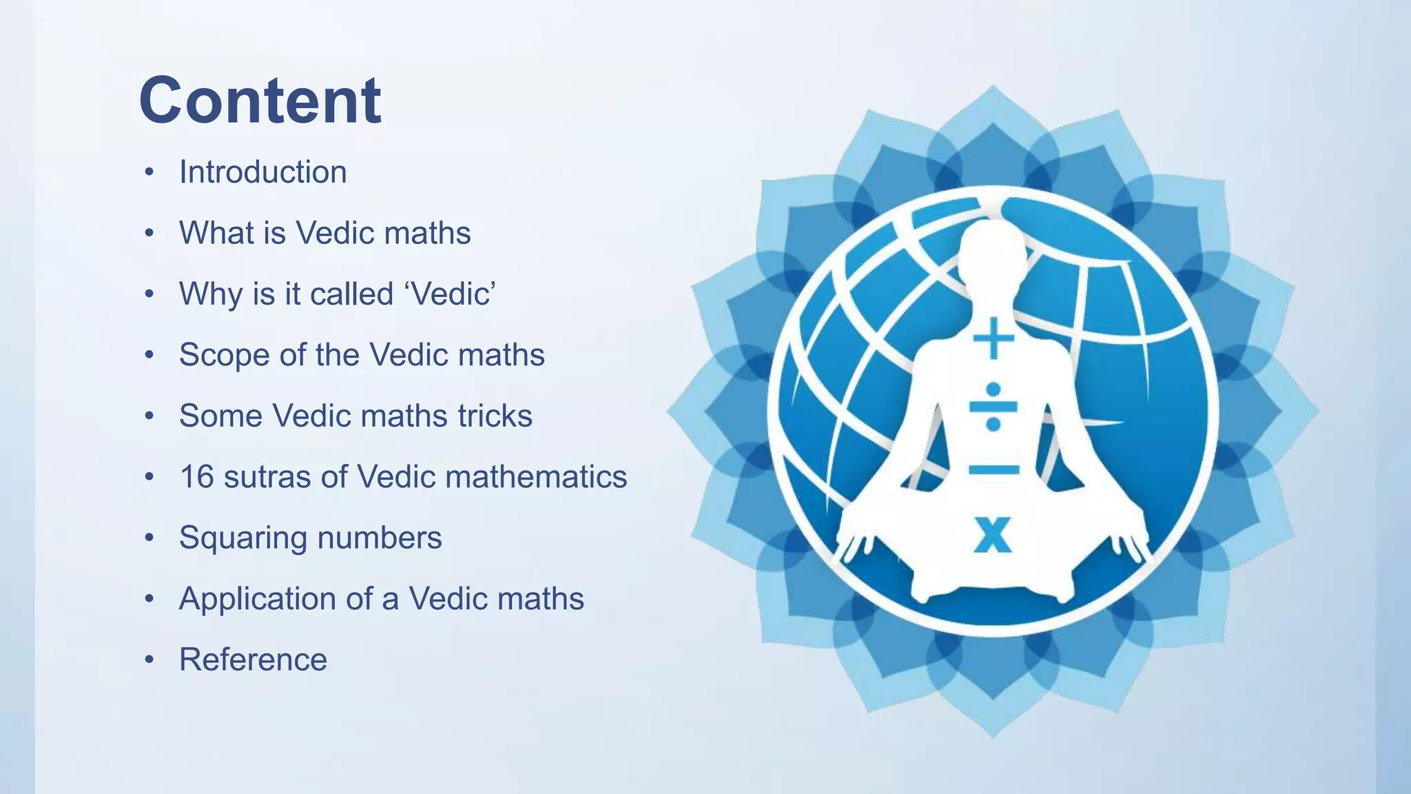 Vedic maths ppt by lakshay virmani | PPTX