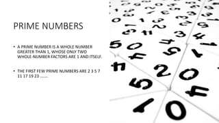 THE NUMBER SYSTEM | PPT