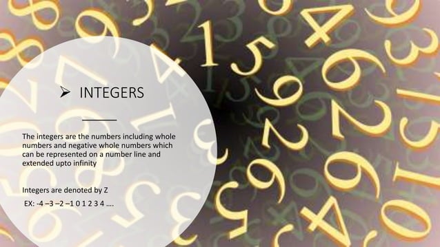 THE NUMBER SYSTEM | PPT