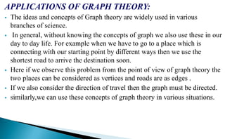 Applications of graph theory | PPTX