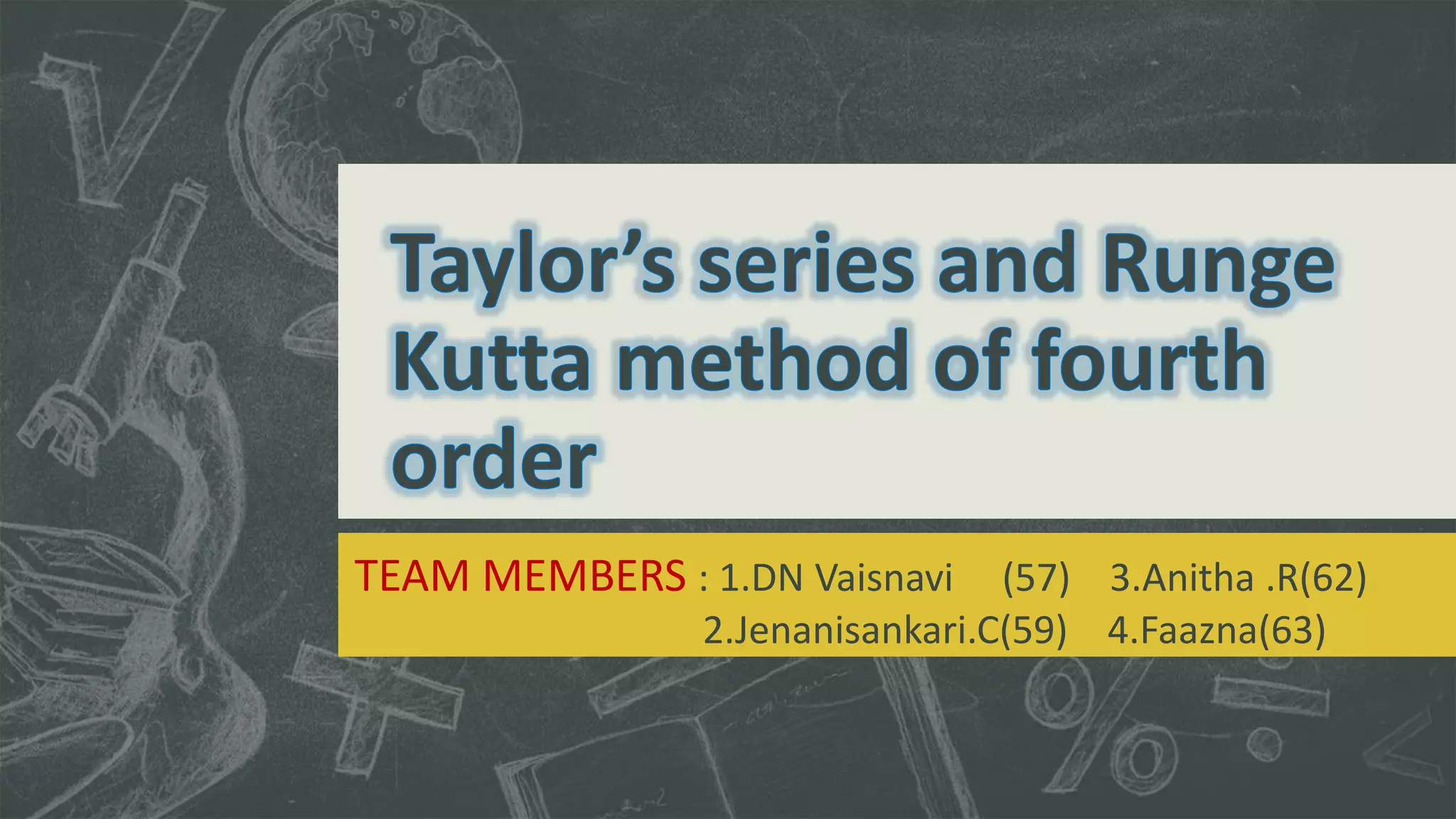 Taylors series | PPT
