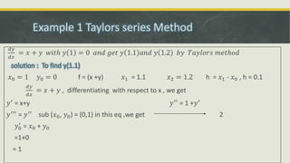 Taylors series | PPT